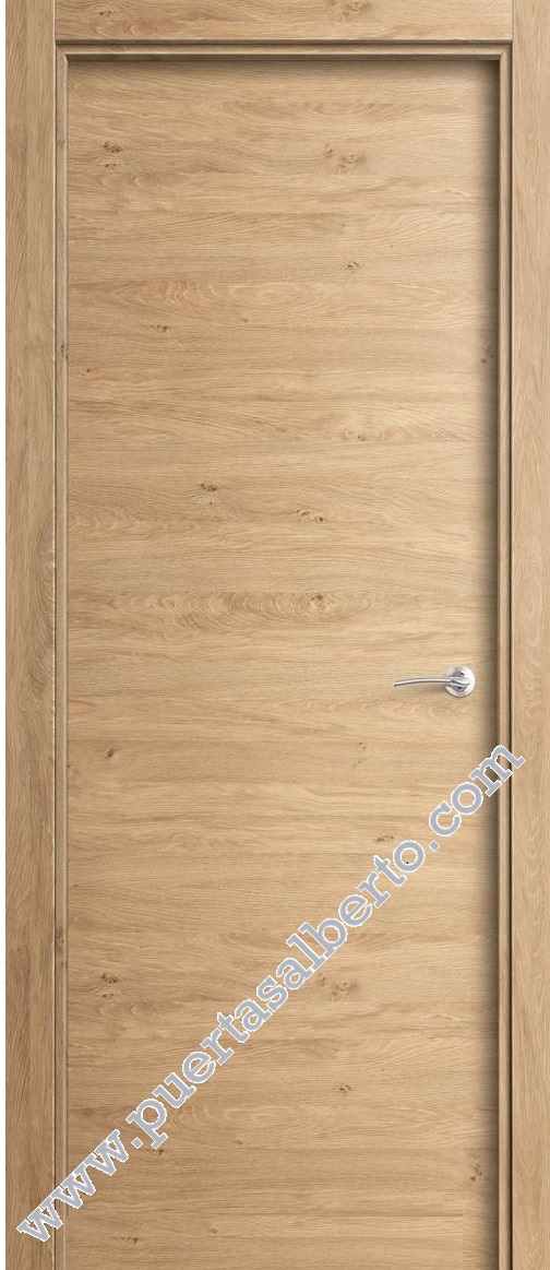Puerta laminada Roble Natural Serie INNOVUS. 165 Euros | Puertas ...